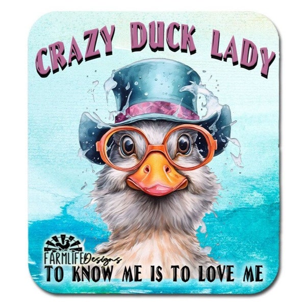 Crazy Duck Lady - Etsy