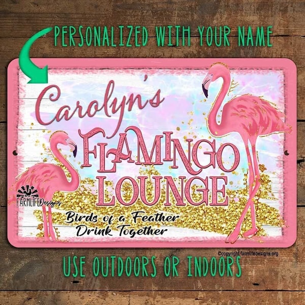 Flamingo Lounge - Etsy