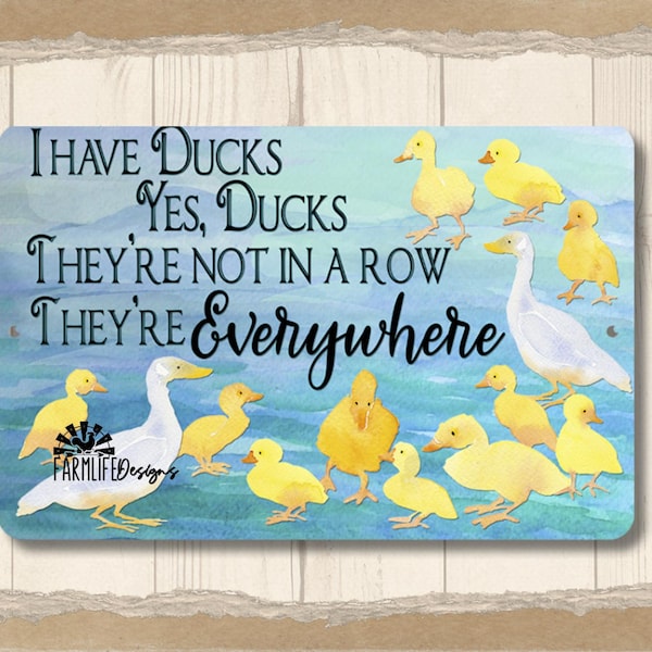 Funny Duck Signs - Etsy