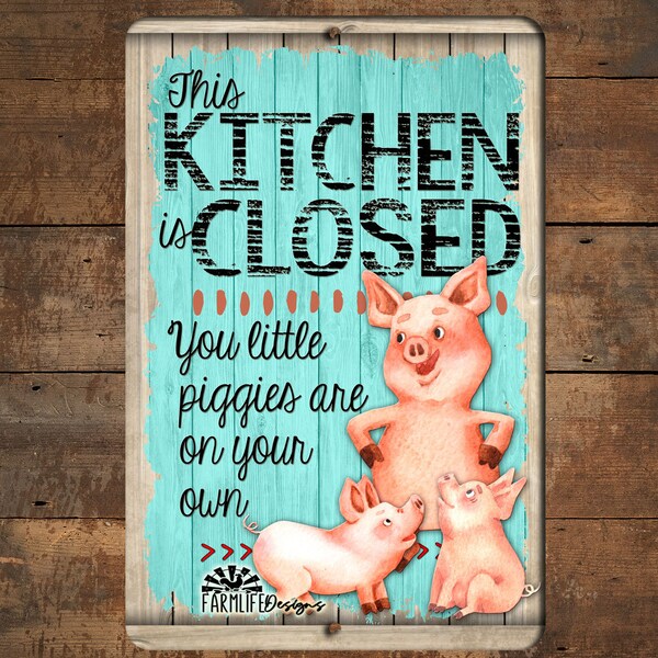 Pig Kitchen Decor - Etsy