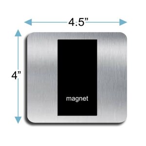 Cat Magnet - All You Need is Love and A Cat or Two - Aluminum Magnet ...
