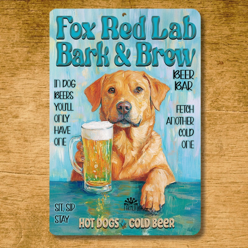Red Dog Beer - Etsy