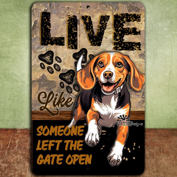 Beagle Metal Art - Etsy