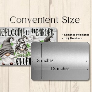 Garden Gnome Sign, Welcome to My Garden, Everything is Gnome Grown ...