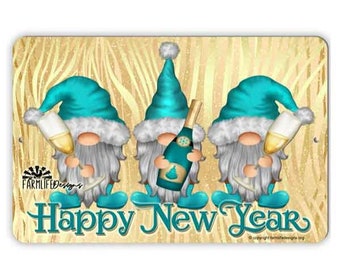 Happy New Year Gnomes - Etsy