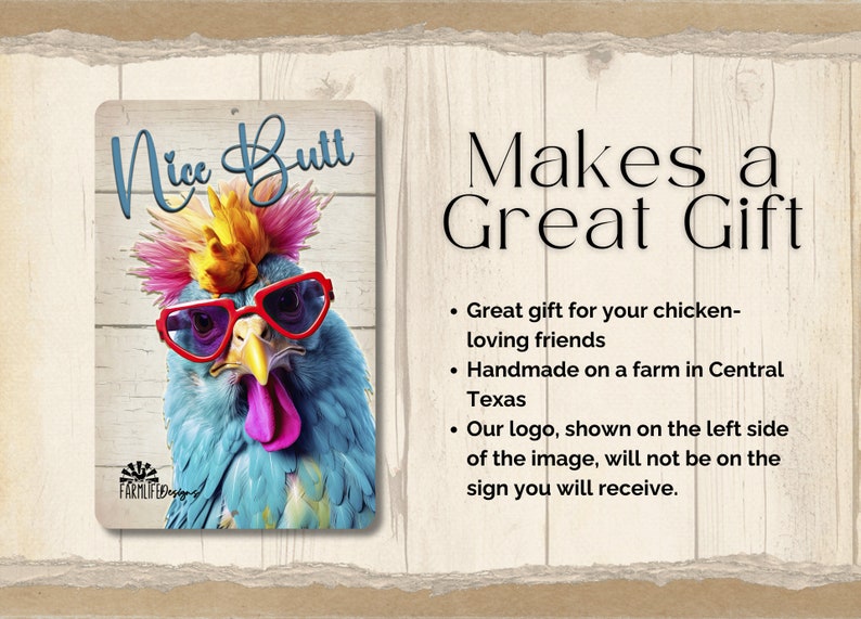 Funny Chicken Bathroom Sign, Chicken Bath Decor, Gift for Chicken Lover ...
