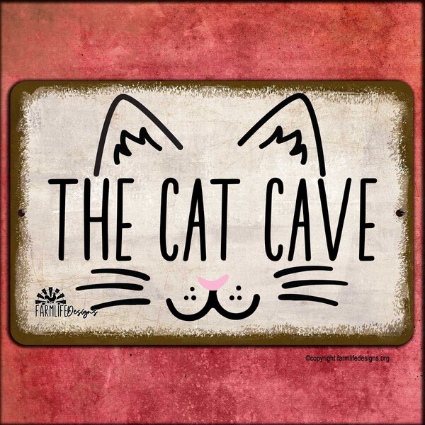 Cat Sign - Etsy