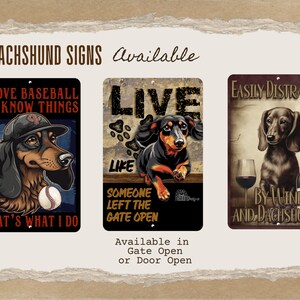 Dachshund Bubble Bath Advertising Sign 8x12 Sign, Wiener Dog Lover Gift ...