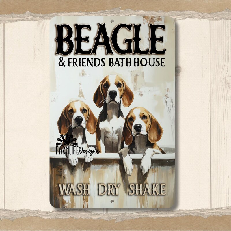 Bathroom Signs Dogs - Etsy