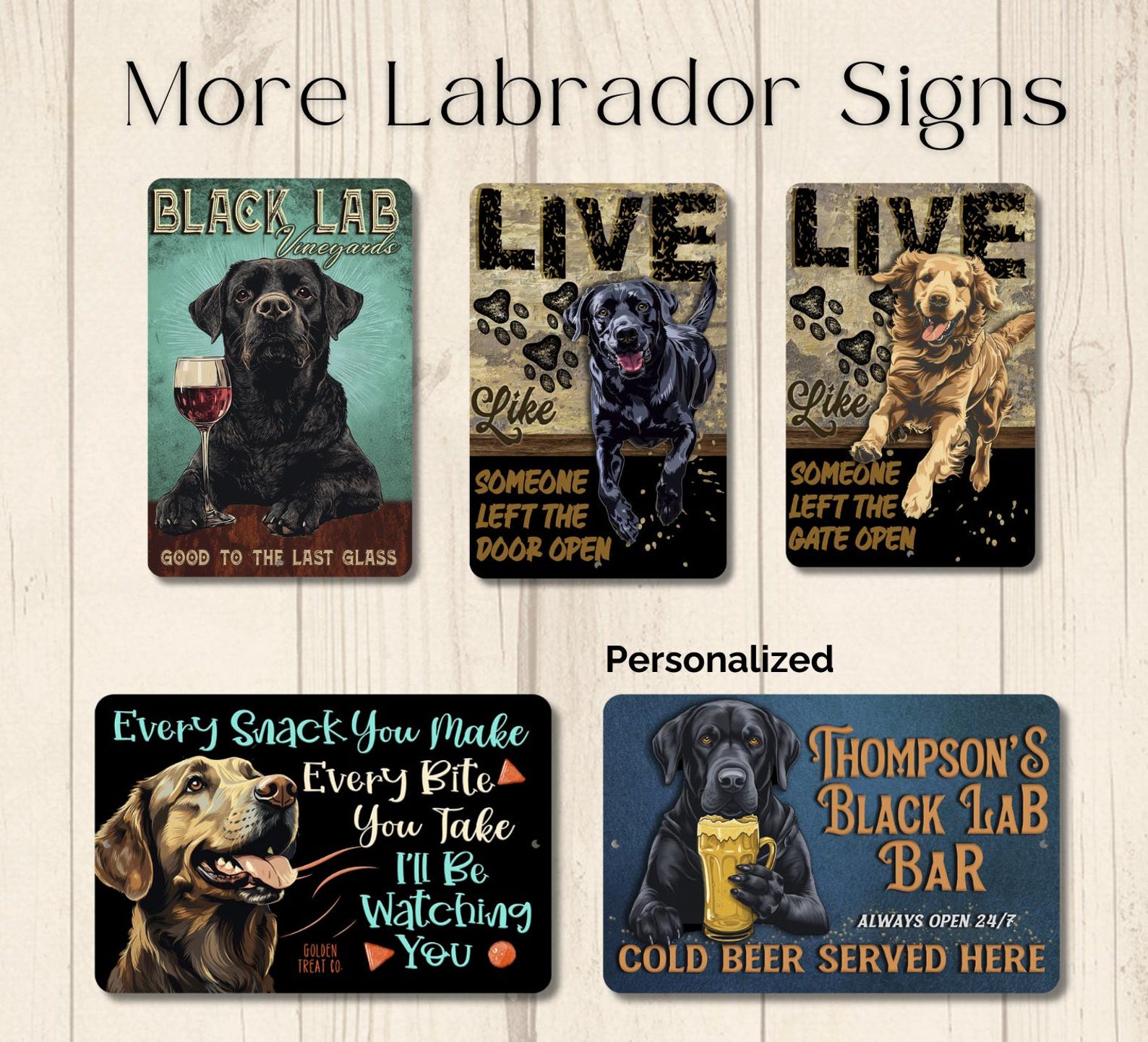 Black Lab No Soliciting Sign, Funny Metal Tin Outdoor Wall Art ...