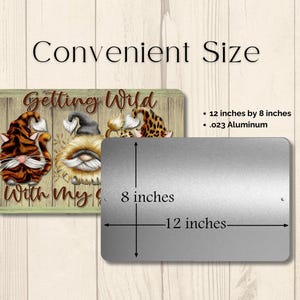 Gnome Sign, Getting Wild With My Gnomies, Lion, Tiger, Leopard, Gnome ...