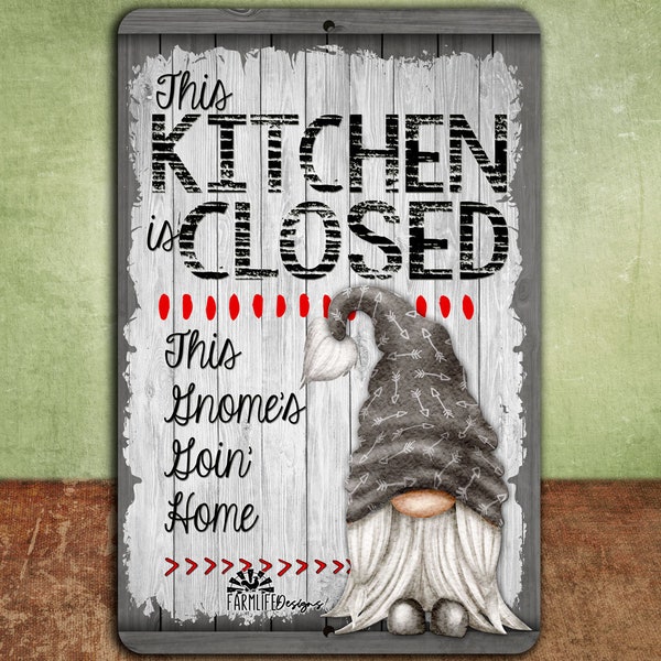 Kitchen Closed Sign - Etsy