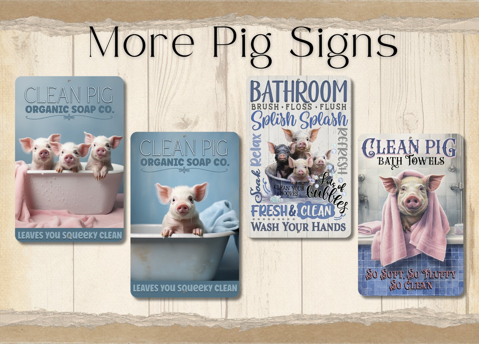 Pig Lady Sign, Crazy Pig Lady Gift, Gift for Pig Lover, Pig Metal Sign ...
