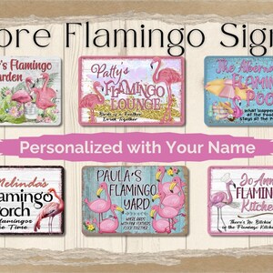 Flamingo Sign, Life is Better With Flamingos, Gift for Flamingo Lover ...