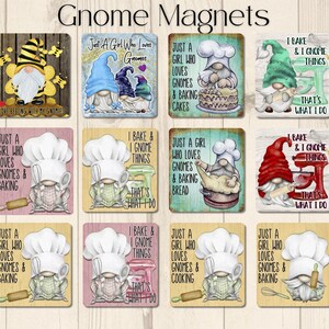 Kitchen Gnome Sign, Everything is Gnome Made, Gnome Lover Gift, Cooking ...