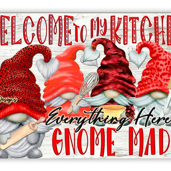 Red Kitchen Decor - Etsy