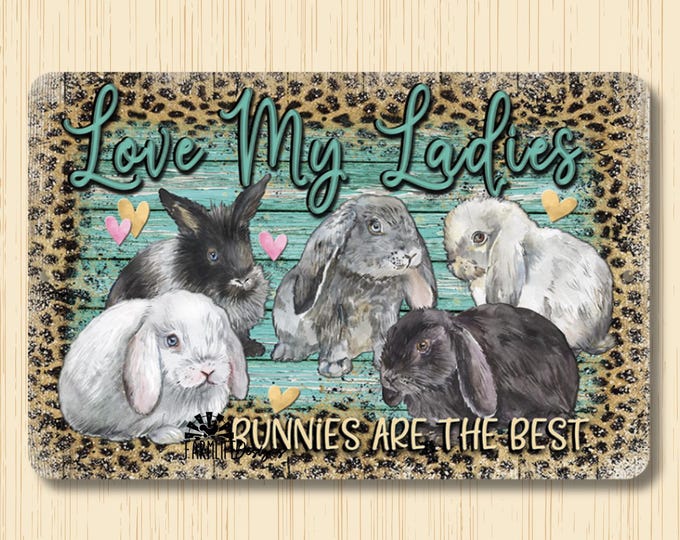 Attack Rabbit Sign Funny Rabbit Sign Bunny Sign Animal Sign Rabbit ...