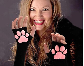 Dog Paw Arm Sleeves - Etsy