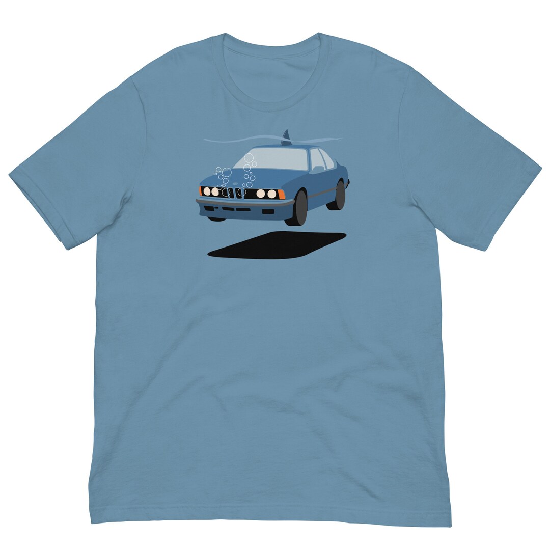 BMW Shark Nose Tee E24 6 Series CSI Car Guy Clothing Car - Etsy
