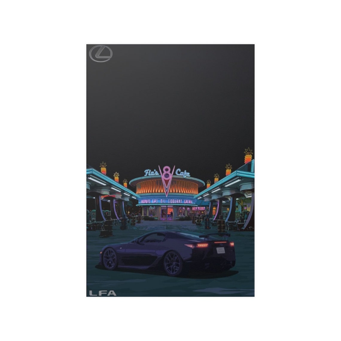 Lexus LFA Poster - Etsy
