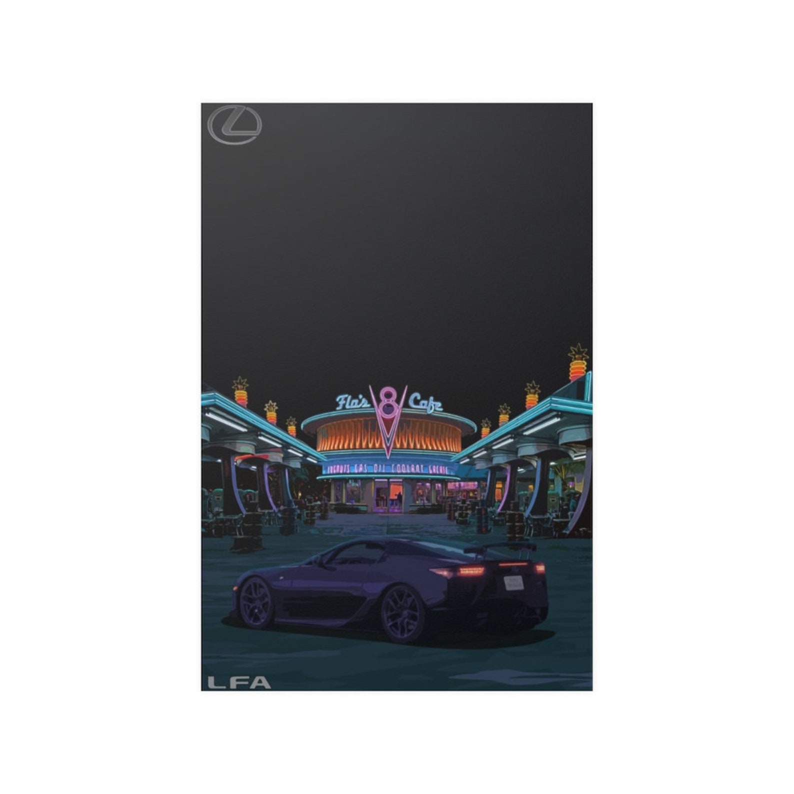 Lexus LFA Poster - Etsy