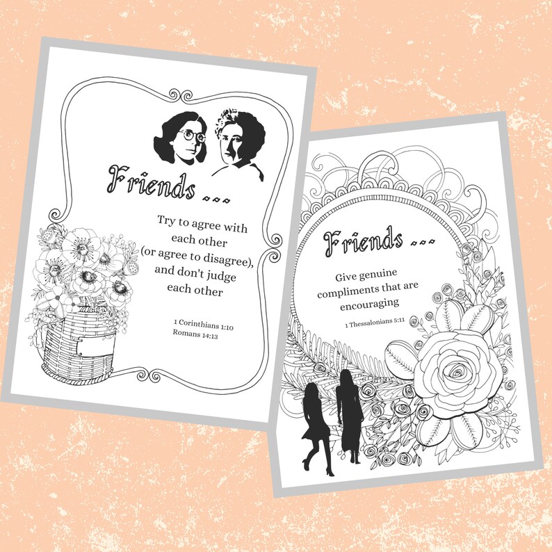 Coloring Pages for Adults | Christian Coloring Pages | |best Friends ...