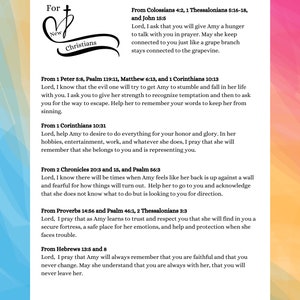 Praying Scripture | Prayers | Prayer Printable | New Christian ...
