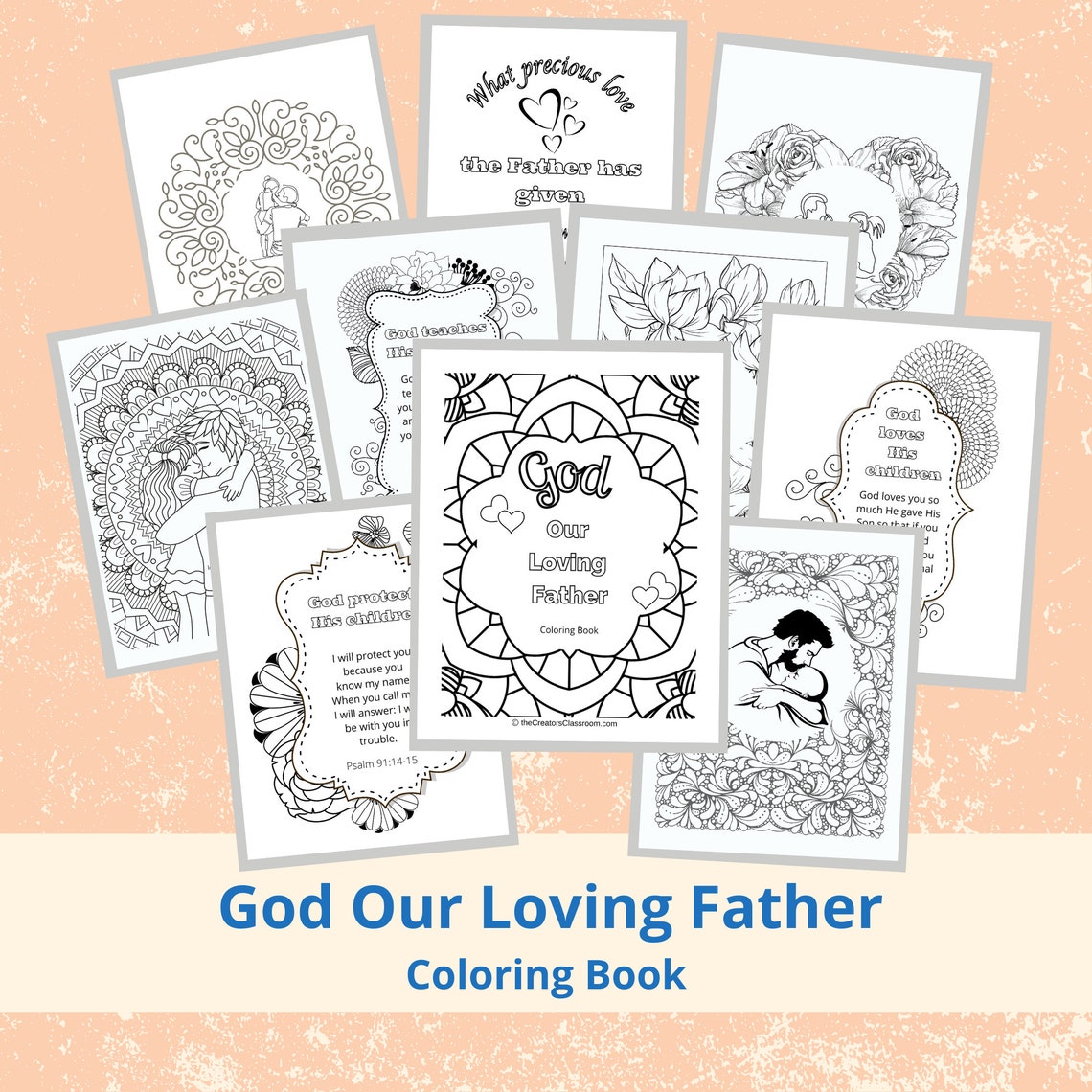 Coloring Pages for Adults | Christian Coloring Pages |god the Father ...