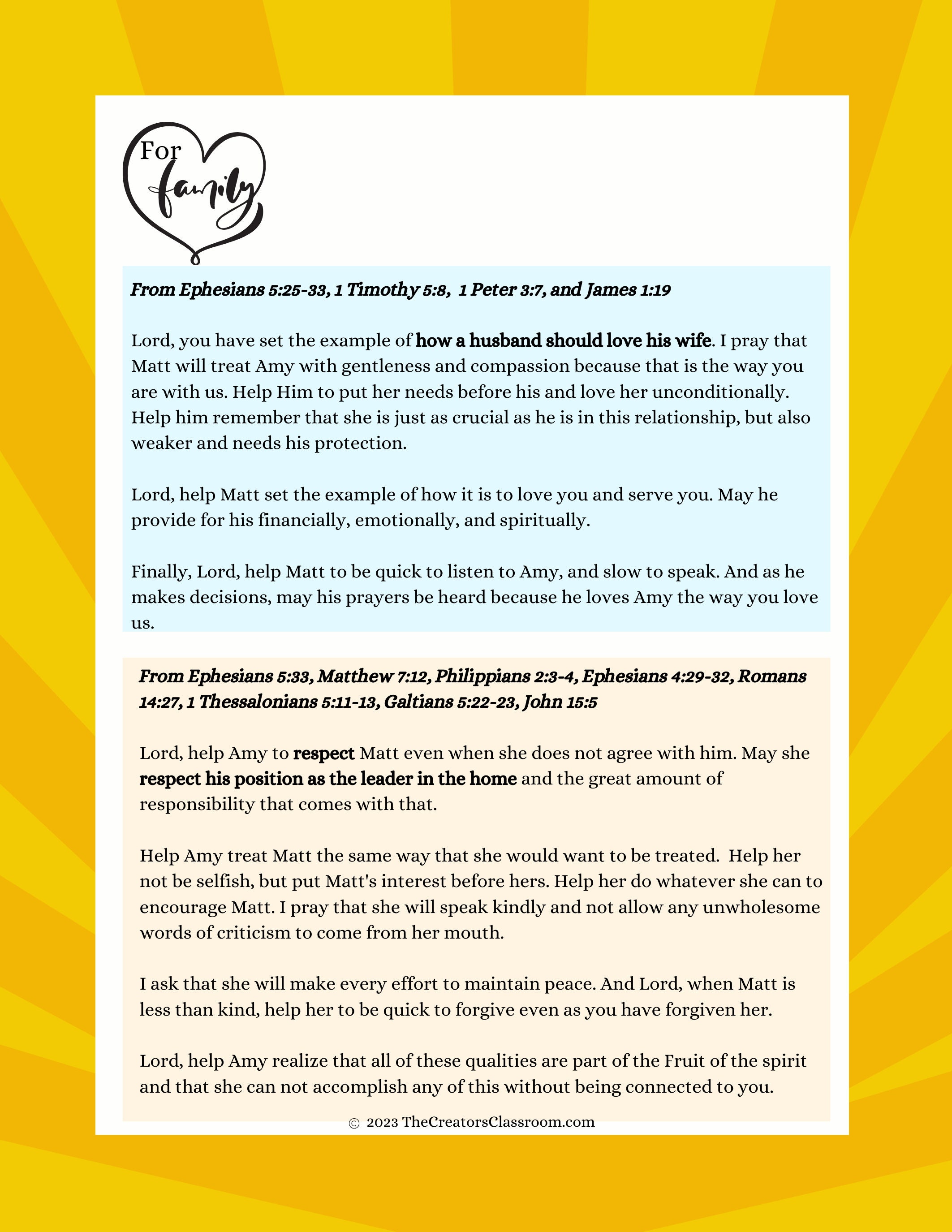 Praying Scripture | Prayer for Friend | Prayers | Prayer Printable ...