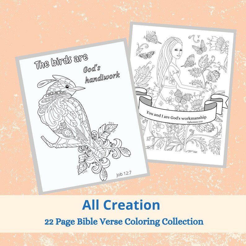 Coloring Pages for Adults | Christian Coloring Pages |gods Creation ...