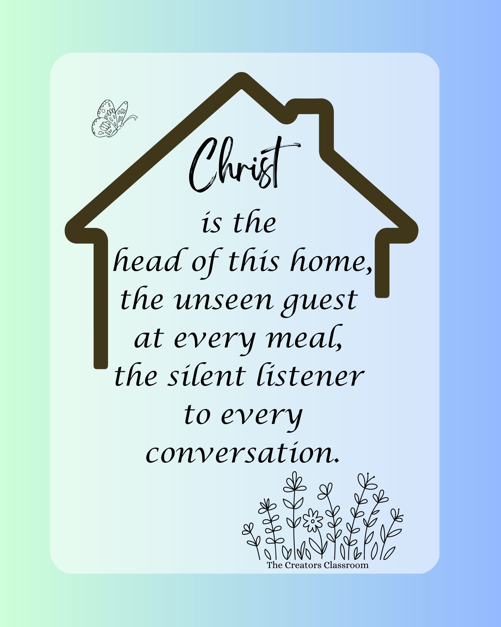 Christian Wall Art | Home Decor | 8x10 Print | PDF | Digital Download ...