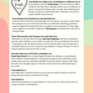 Praying Scripture | Prayer for Friend | Prayers | Prayer Printable ...