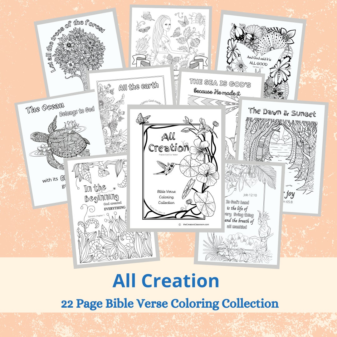 Coloring Pages for Adults | Christian Coloring Pages |gods Creation ...