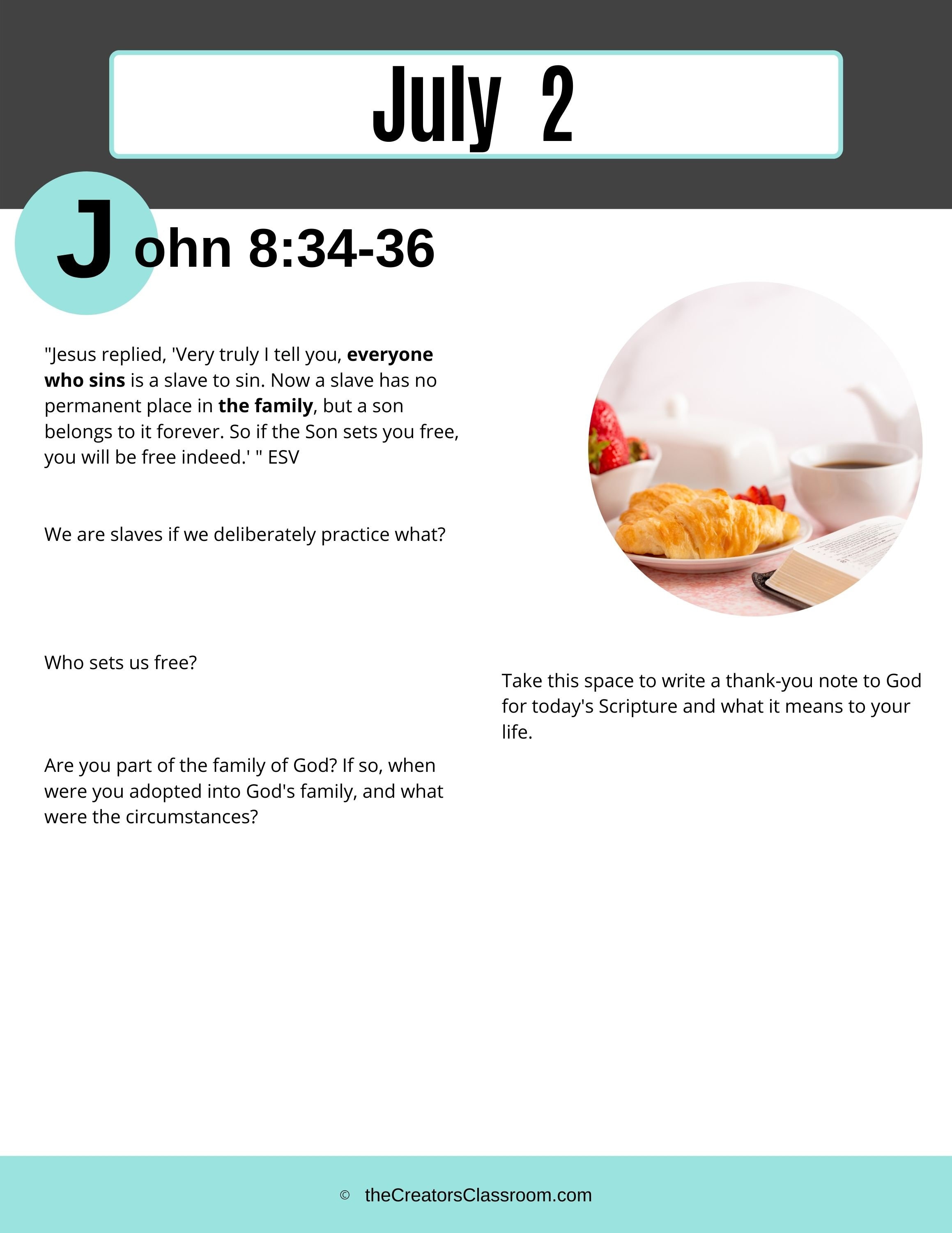 Summer bible Reading Plan daily Bible Reading bible Study Guide PDF ...