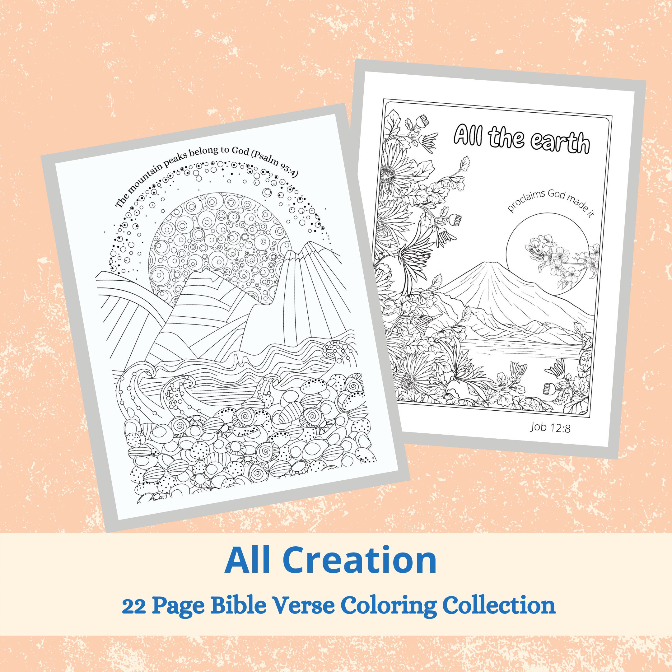 Coloring Pages for Adults | Christian Coloring Pages |gods Creation ...