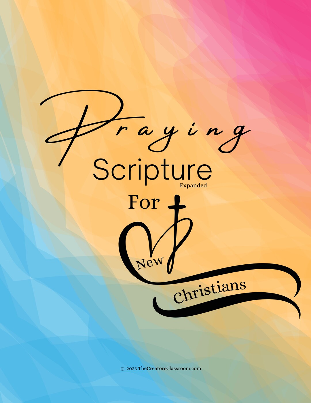 Praying Scripture | Prayers | Prayer Printable | New Christian ...