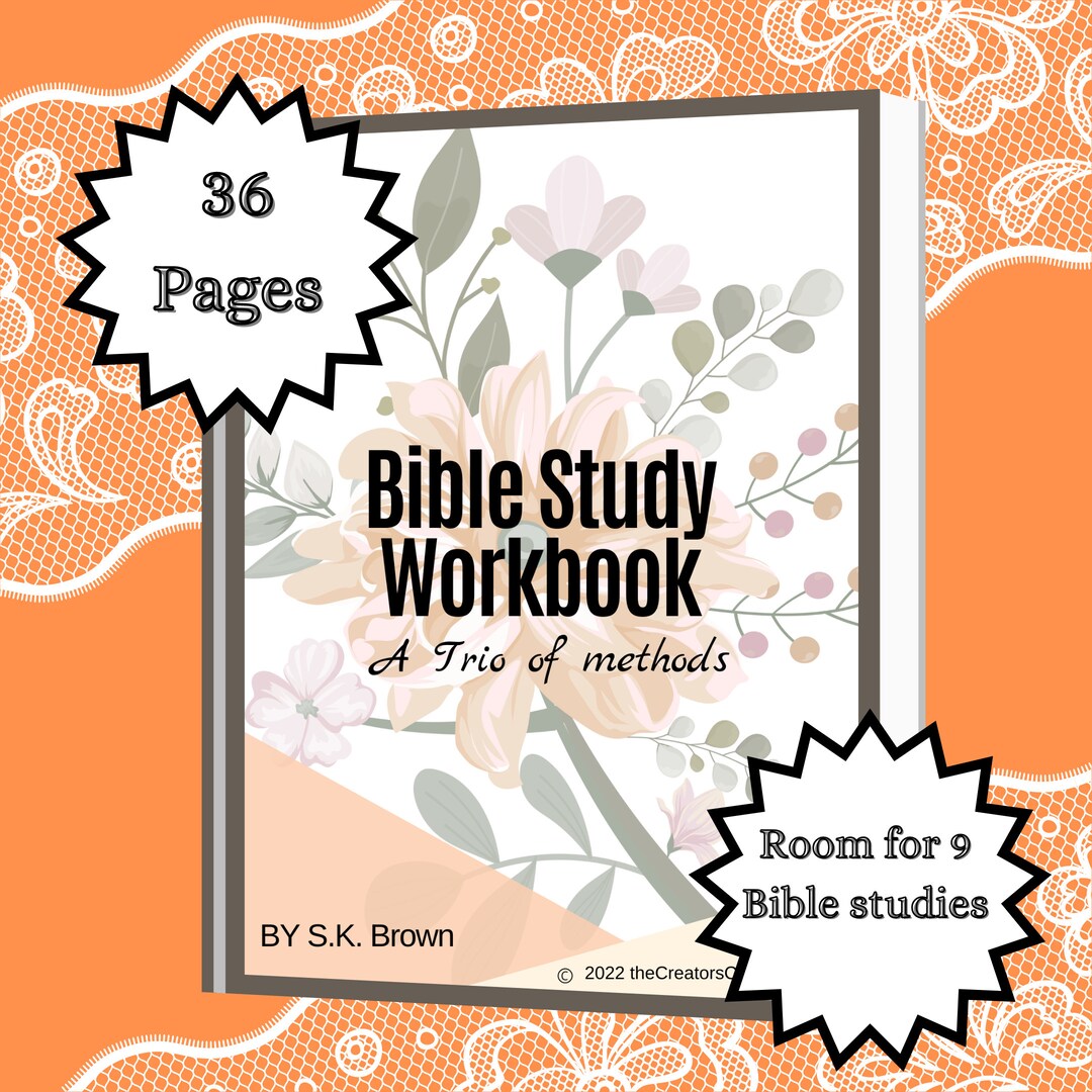 Bible Study Workbook |SOAP Bible Study |inductive Bible Study |bible ...