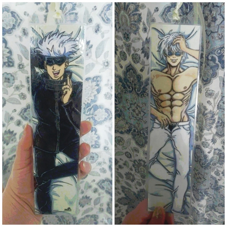 Jujutsu Kaisen Dakimakura Satoru Gojo bookmark | Etsy