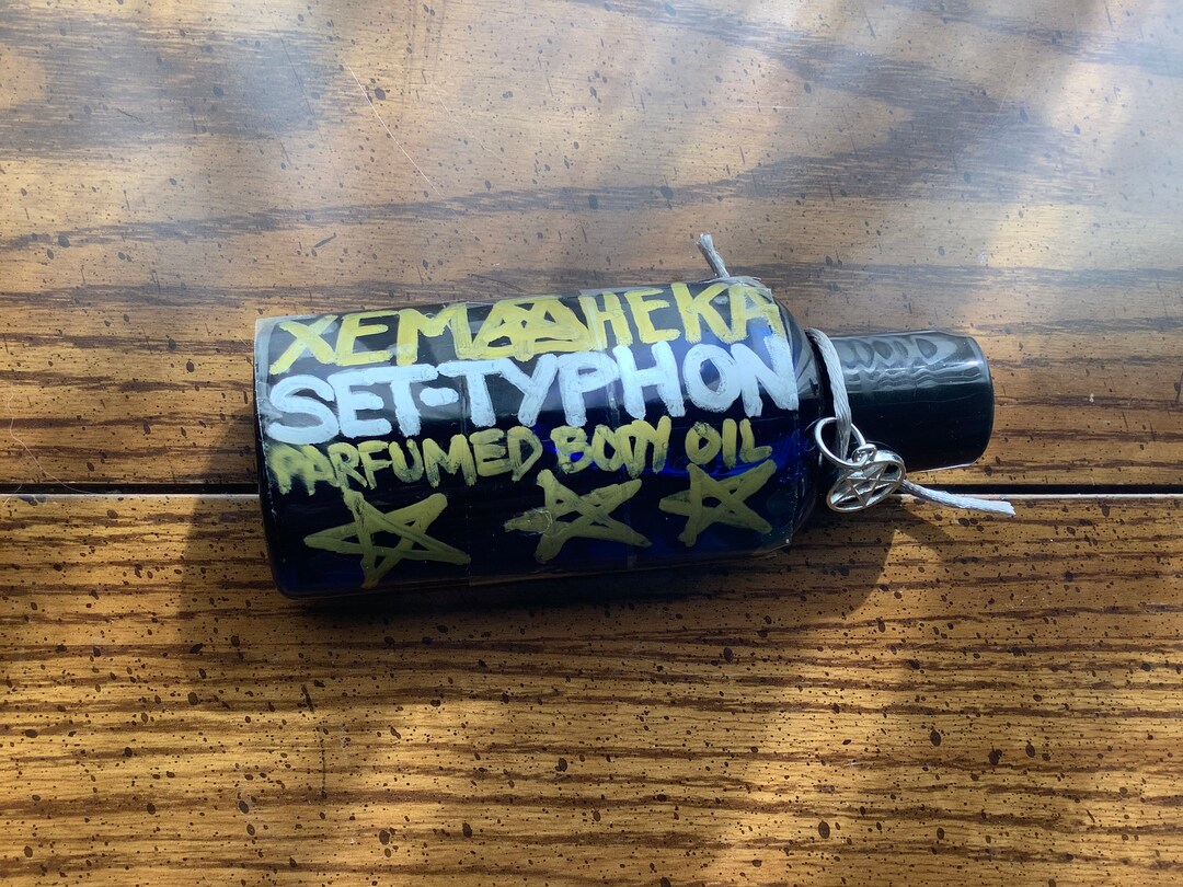 Xemheka Set-typhon Parfumed Body Oil, 2 Oz. Handcrafted Handmade ...