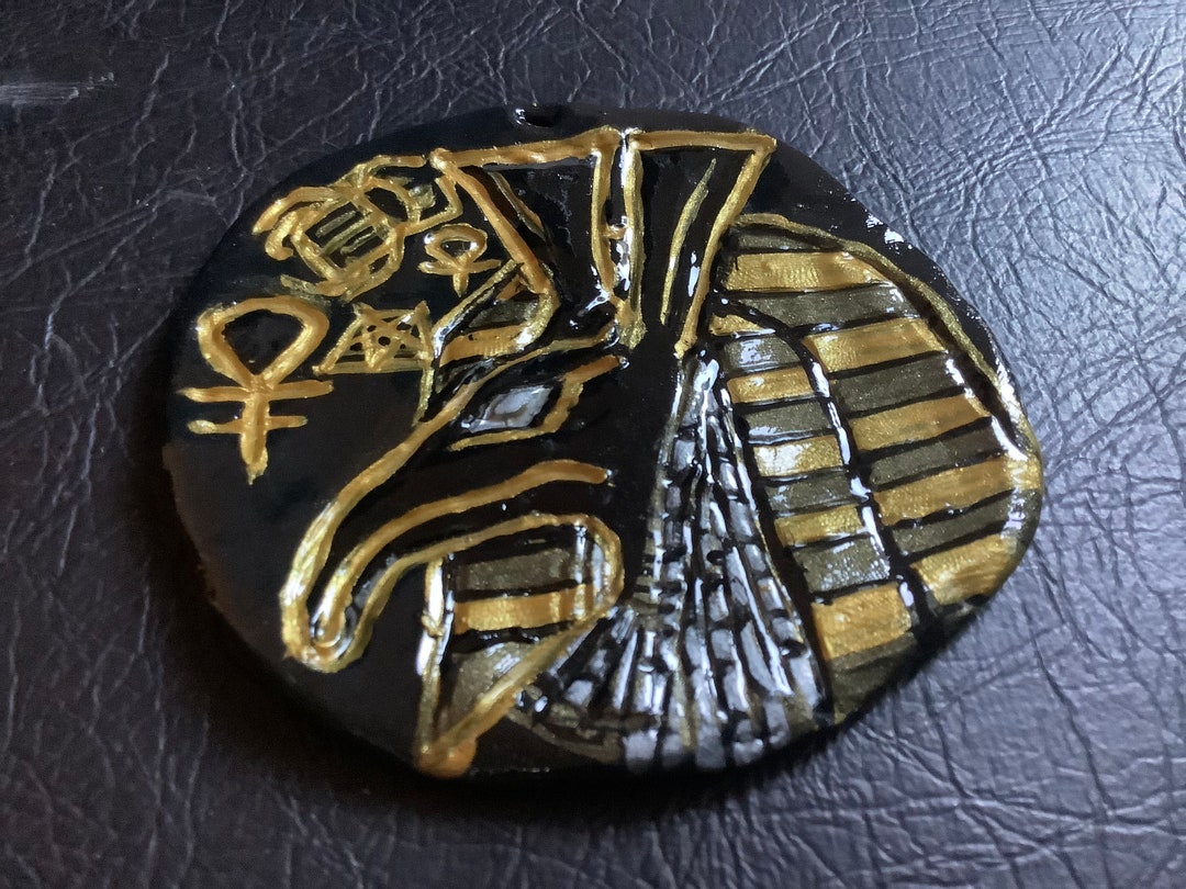 Xemheka Black Divine Sutekh Setesh Set Pendant - Etsy