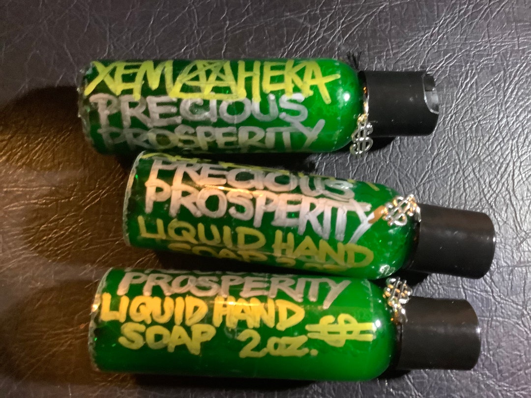Xemheka Precious Prosperity Liquid Hand Soap, 2 Oz. Good Luck & Fortune ...