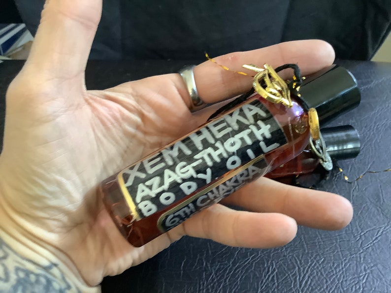 Xemheka Azag-thoth 6th Chakra 3rd Eye Body Oil Meditation Oil 2 Oz ...