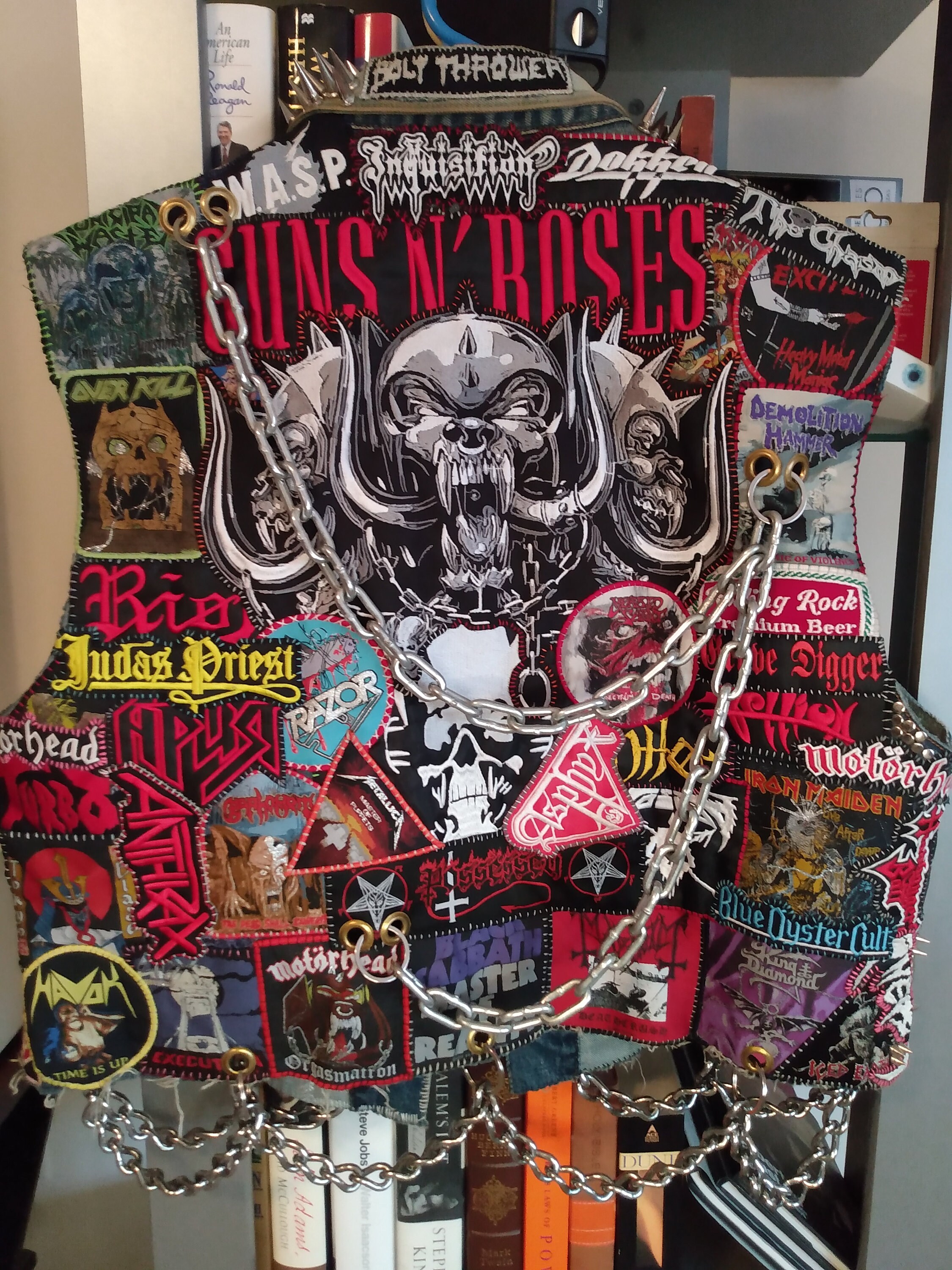 CUSTOM Metal Punk BATTLE VEST any Size Made to Order see | Etsy