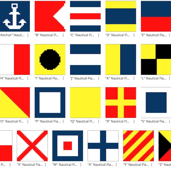 Flag Crochet Pattern - Etsy