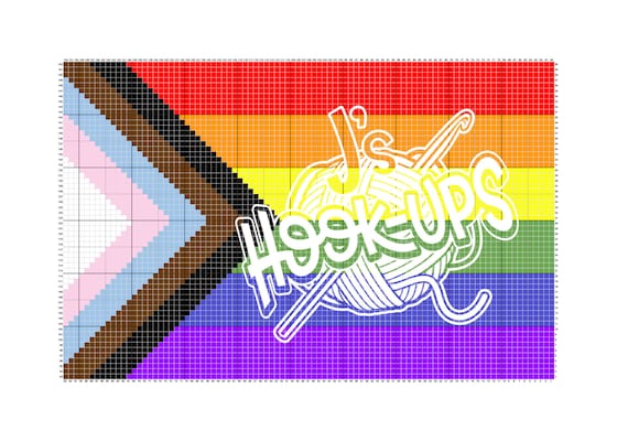 Pride Flag Crochet Pattern | Etsy