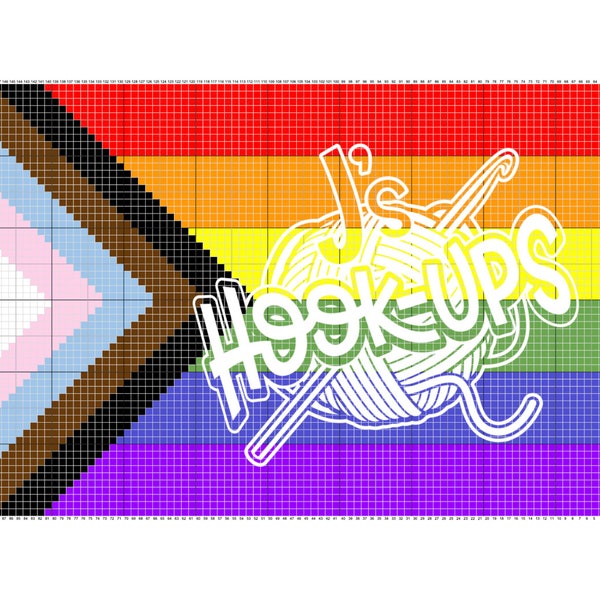 Pride Flag Crochet Pattern - Etsy