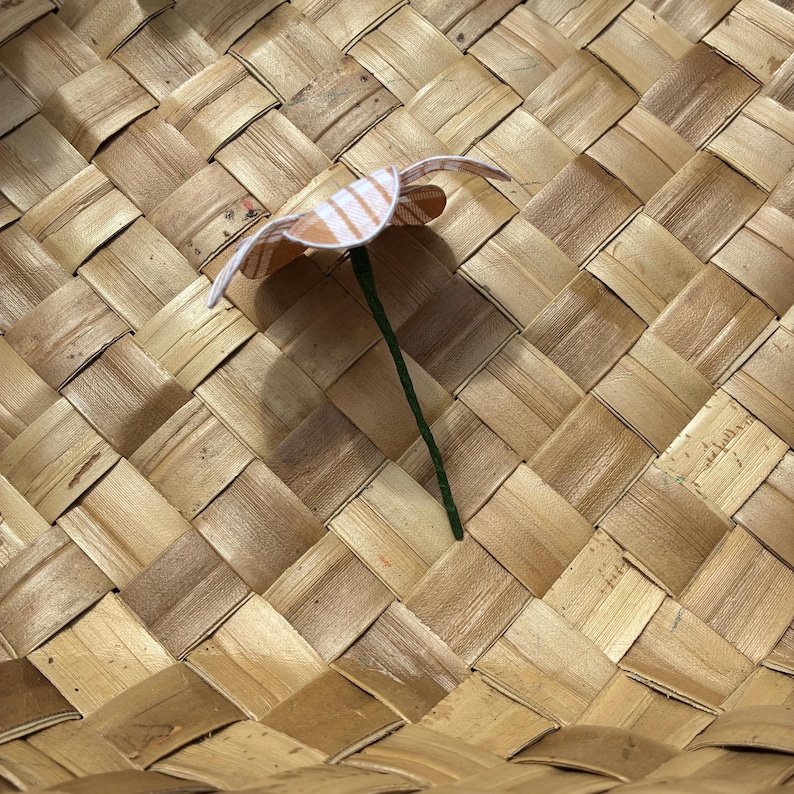Forever Palaka Print Pua Forever Flower | Hair Flower | Artificial ...