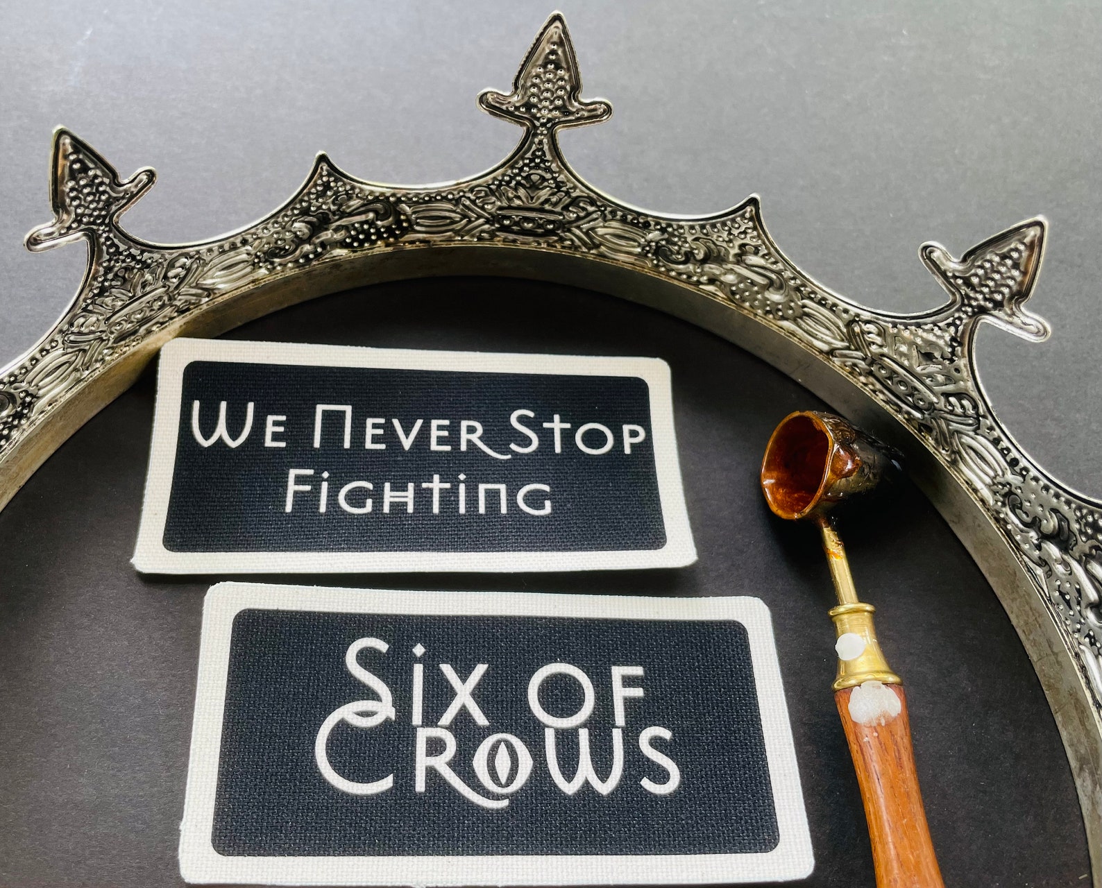 Six of Crows Quote Patch - Crooked Kingdom Canvas Iron-on - Etsy