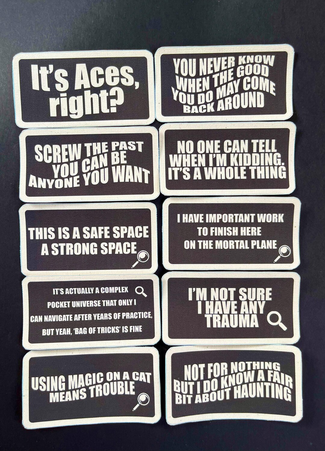 Dbd-inspired Iron-on Patch Set 2; Edwin and Charles; Payneland Patch ...