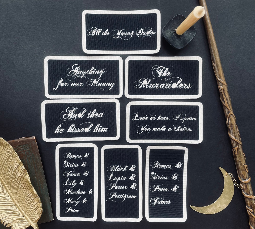 Atyd-inspired Canvas Ironon Patch; All the Young Dudes Ironon Patch ...